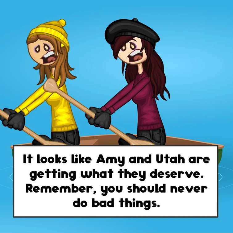 Amy and Utah Chased by Sharks | Fandom