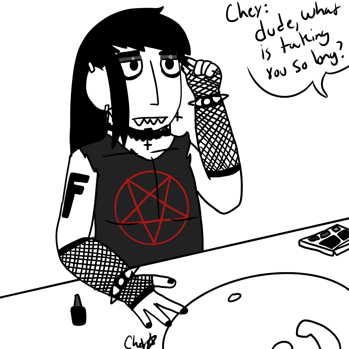Goth or emo | Fandom