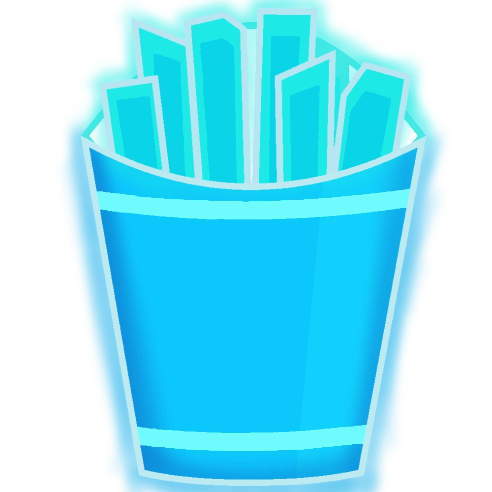 i tried to recreate the blue ass fries using only the lasso tool 😂😂😂 it ...