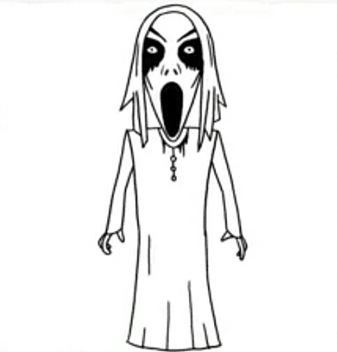 Slendrina Coloring page | Fandom