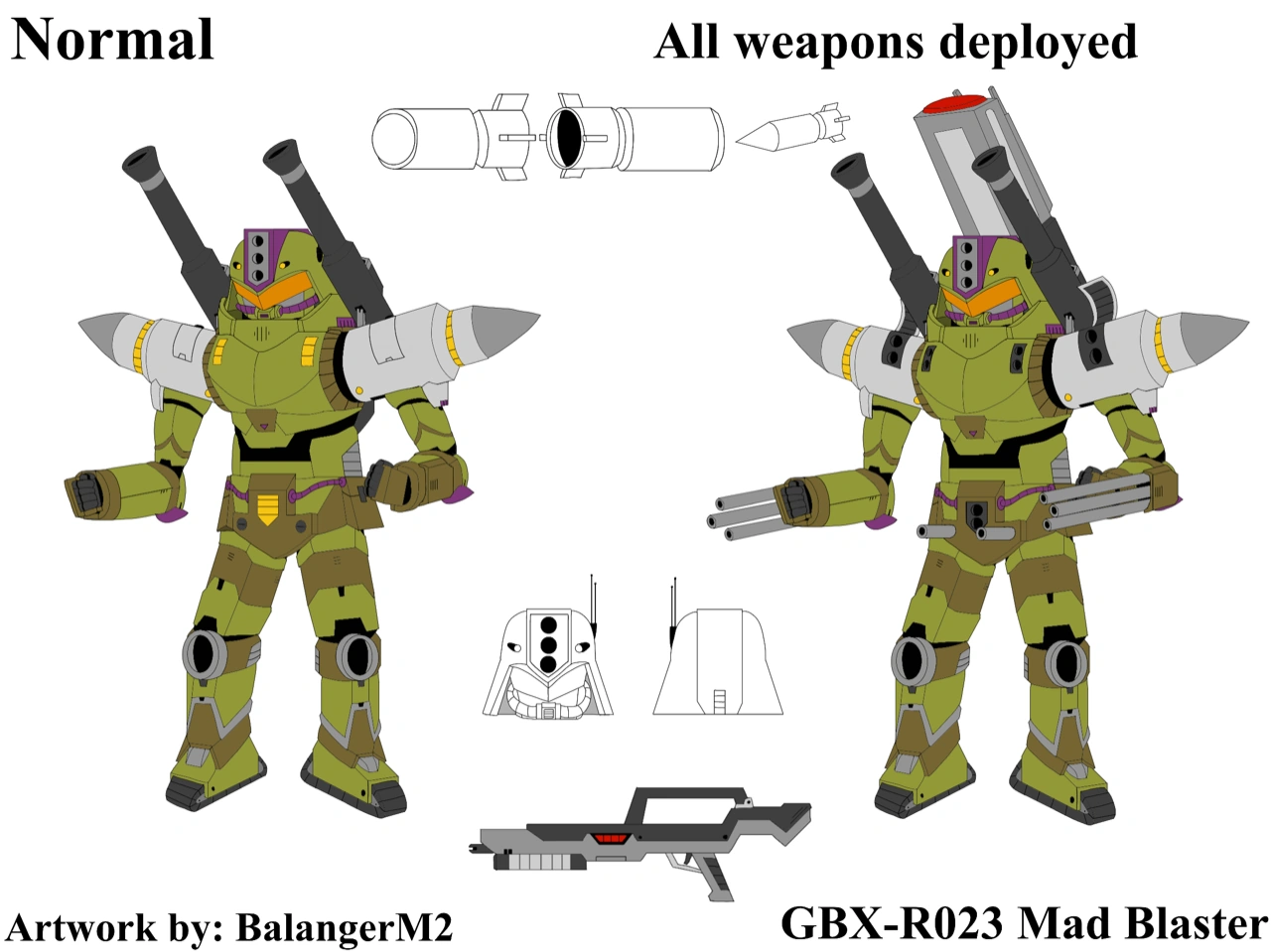 Mad Blaster Artwork (Made with Sketchbook) | Fandom