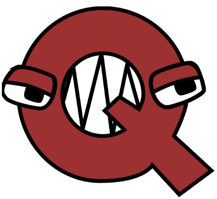 Q is equivalent to f but is red | Fandom