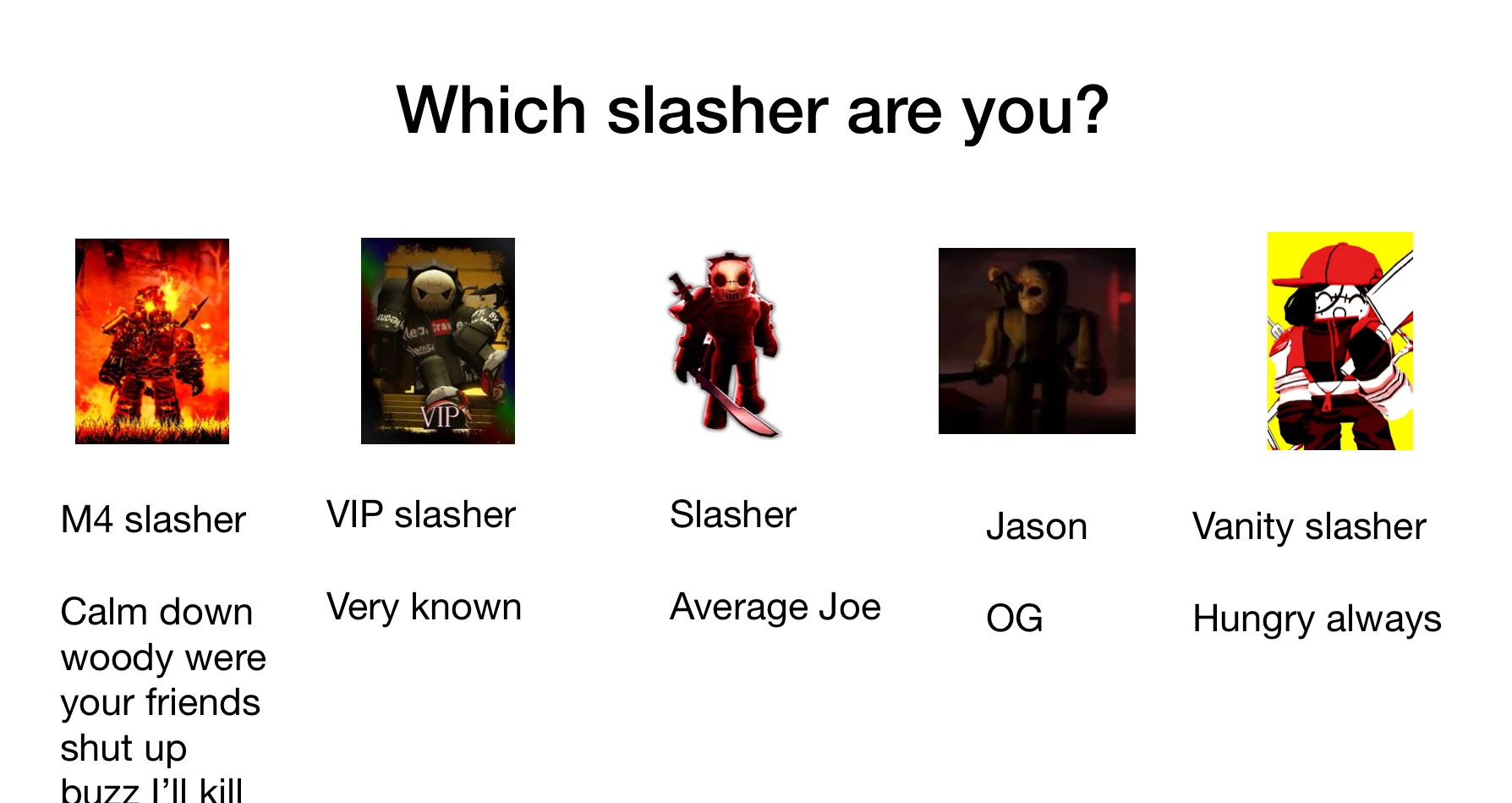 Slasher trend (I expect this to flop) | Fandom