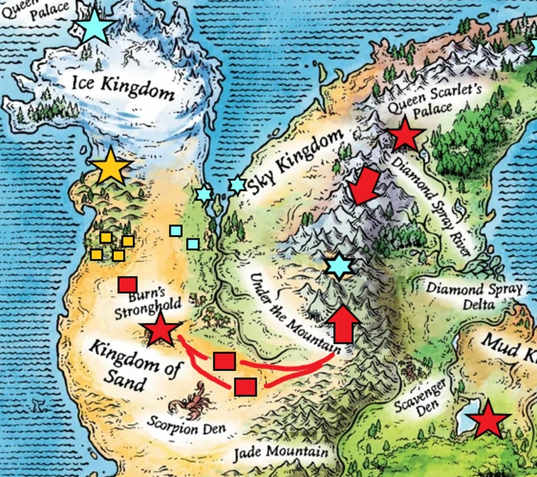 The IceWing Campaign of the War of SandWing Succession | Fandom