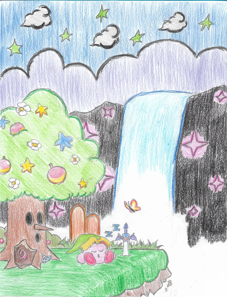 Blissful Night next to the Waterfall | Fandom