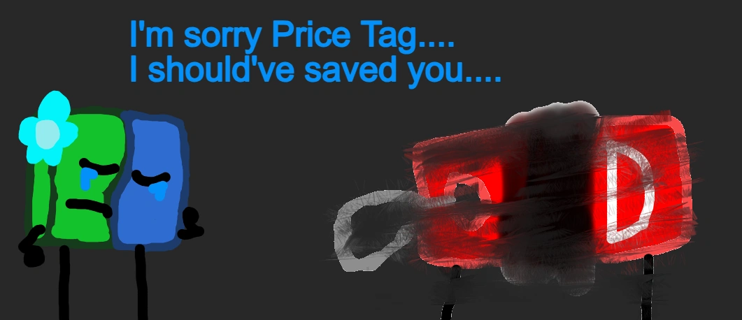 BFDI AU: I'M SORRY, PRICE TAG | Fandom