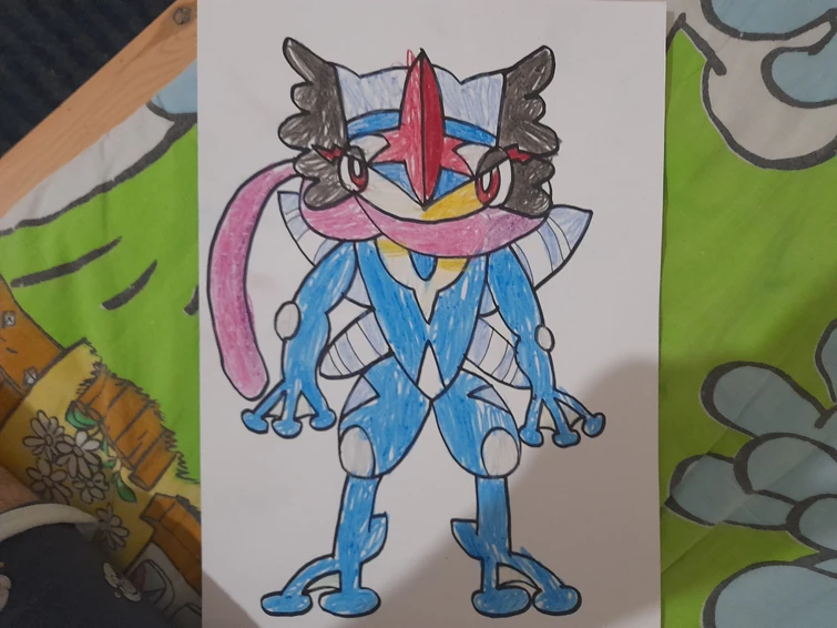 My drawing of Greninja | Fandom