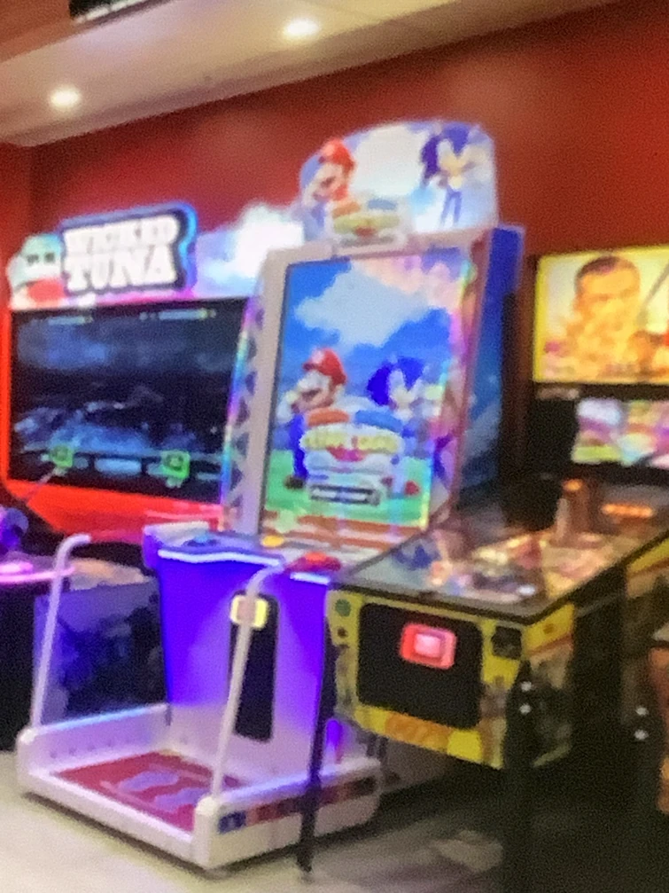 Mario and sonic arcade at Peter Piper pizza | Fandom