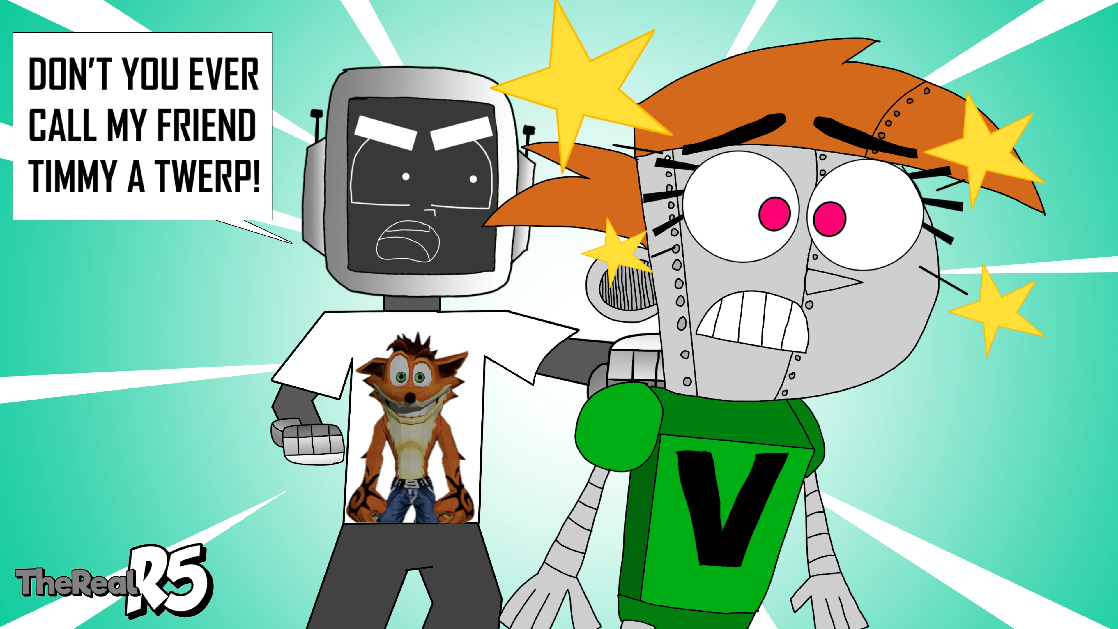 Me defeating Robot Vicky by one single punch… | Fandom