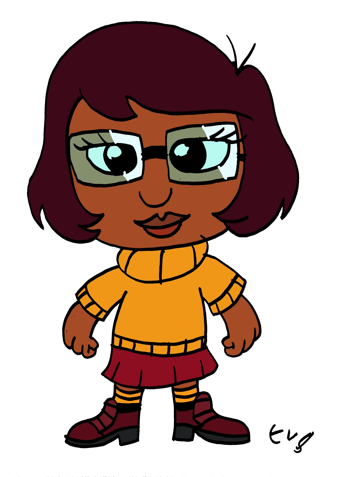 My drawing of Velma from the new series | Fandom
