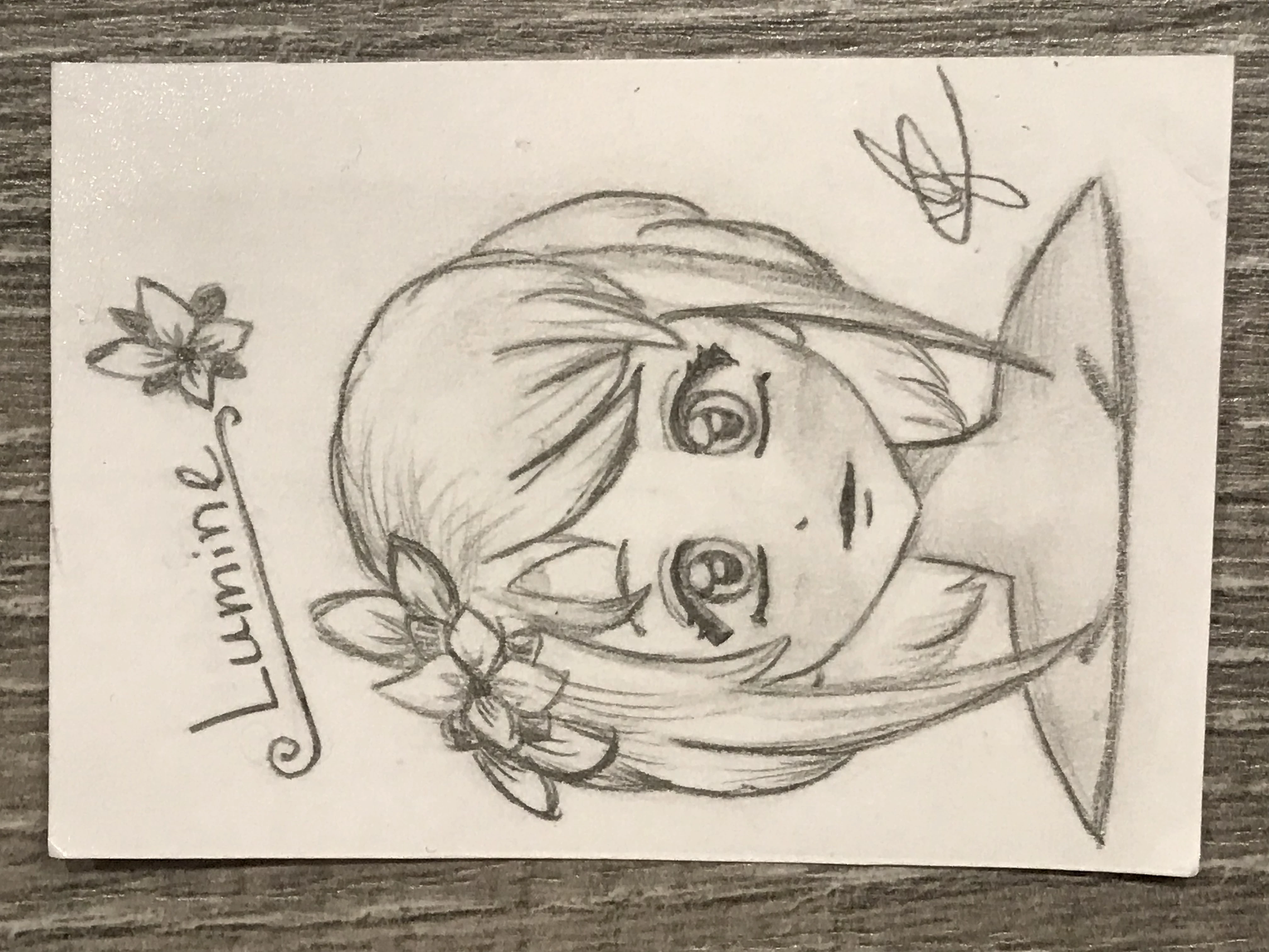 Simple Lumine sketch 😄 | Fandom
