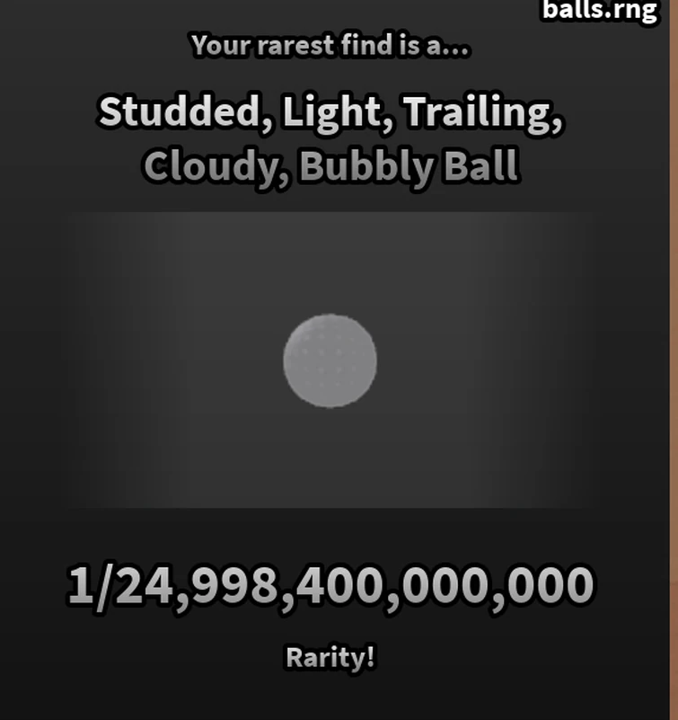 second rarest ever in balls.rng (as of this pictur) | Fandom