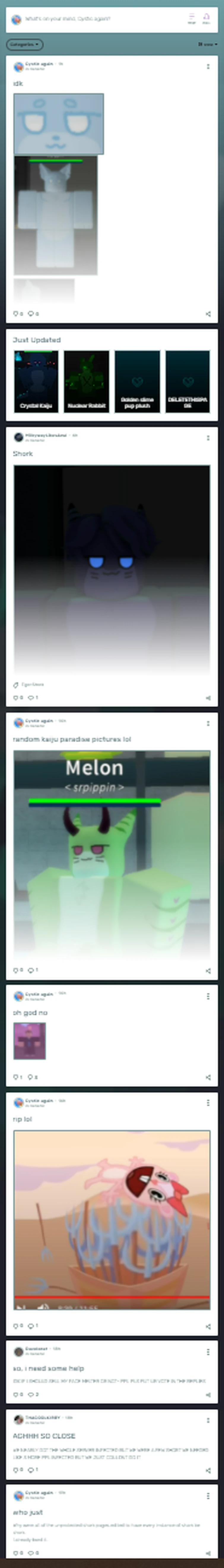 perfectly normal new posts page | Fandom