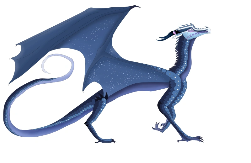 pfp remake wip. Gotta finish the background, scale shading, lighting ...