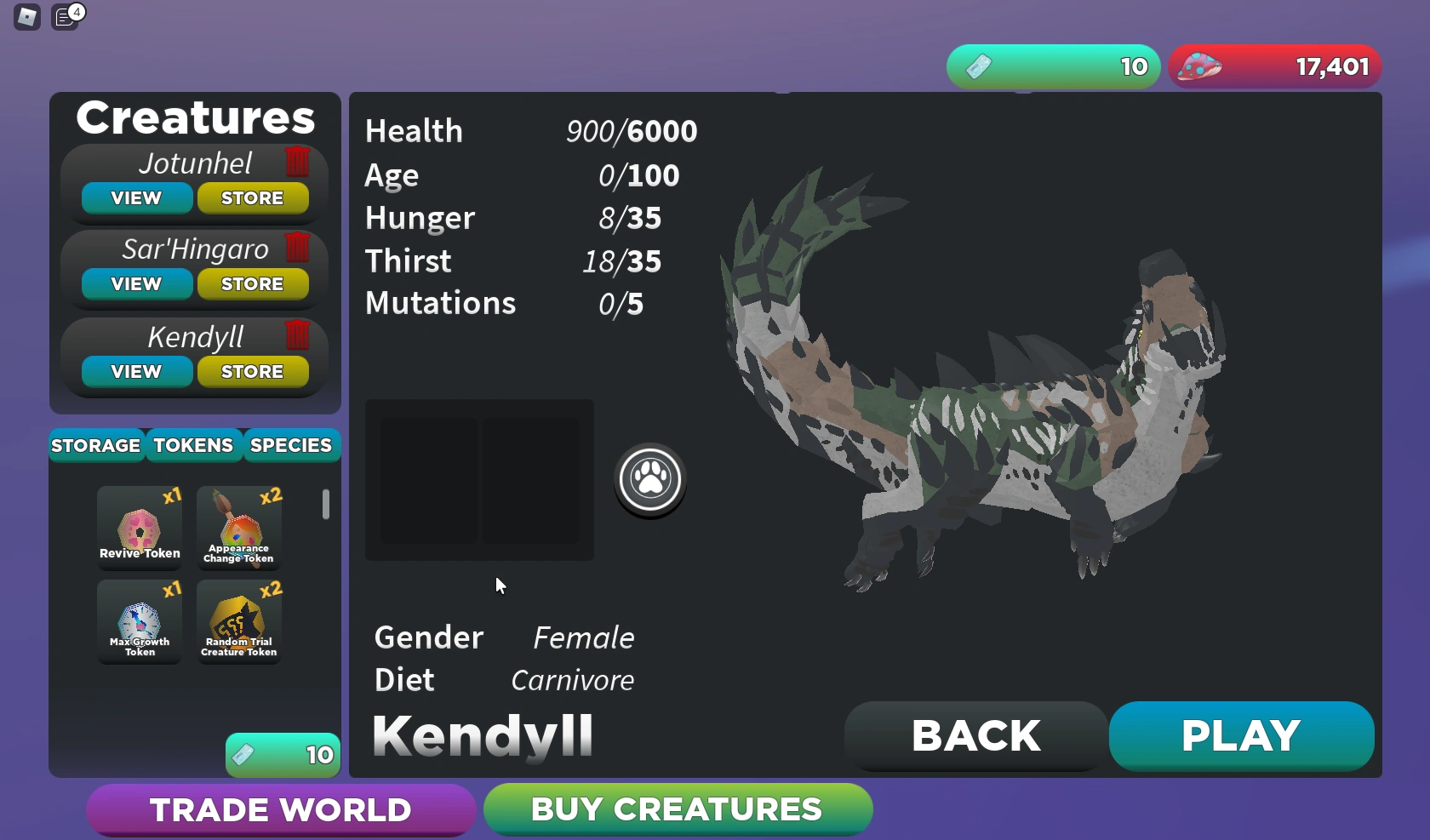 Should i use my max growth token on my ken? | Fandom