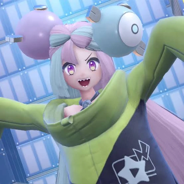 Lono is just cute...and is my favourite Gym leader in Pokèmon Violet ...