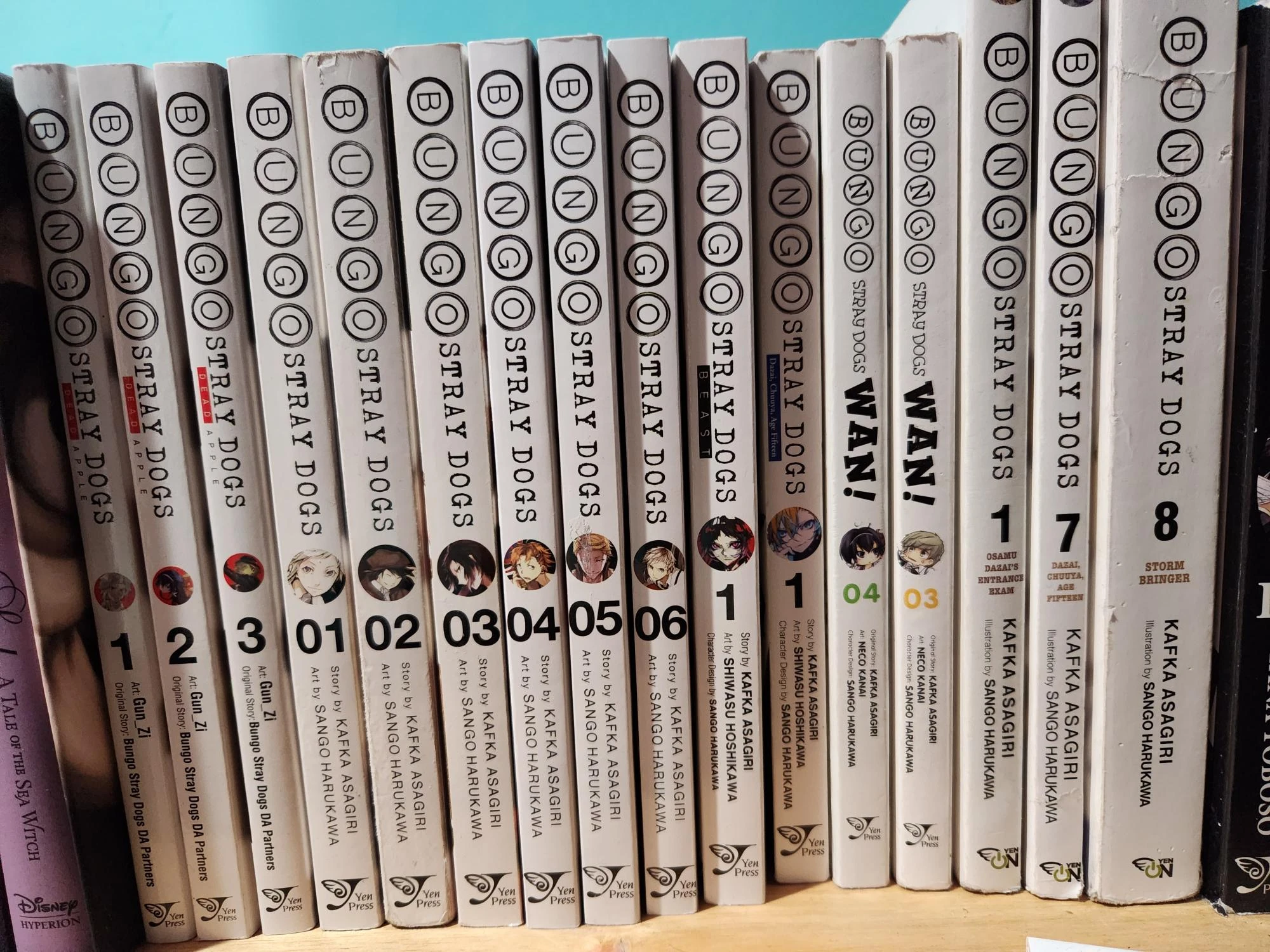 All of my bsd books | Fandom