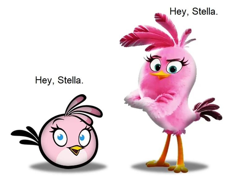 Stella meets her Movie Counterpart | Fandom