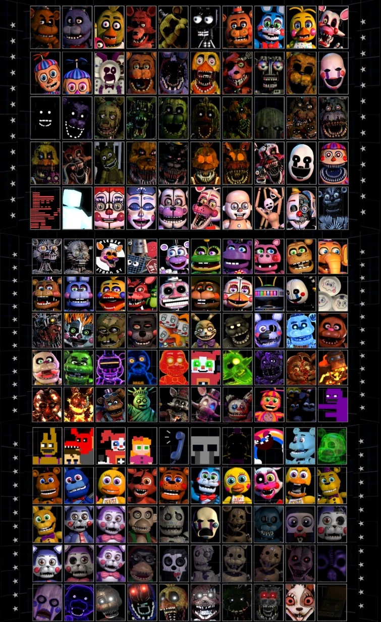 Ultra Custom Nights full roster + fnac and tjoc | Fandom