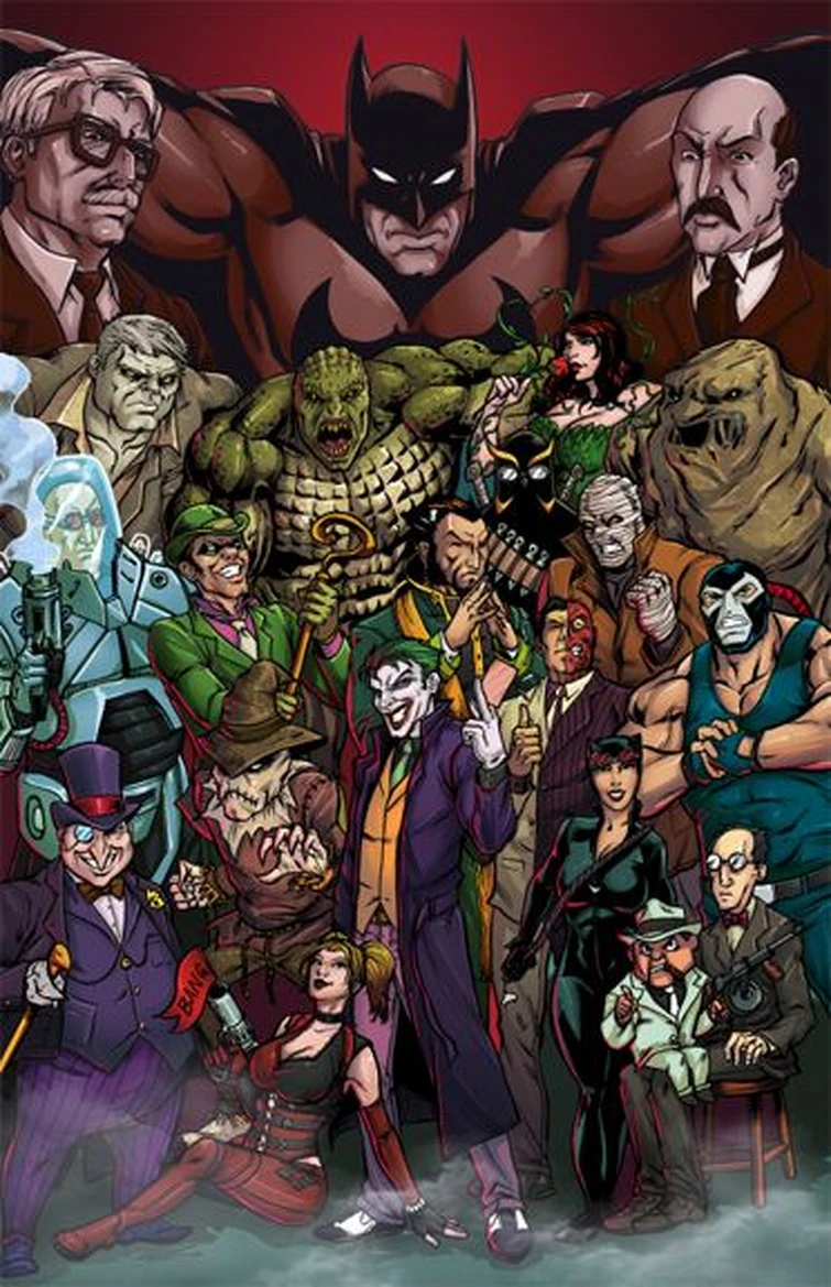 If Batman had his own sinister six who would be on the team? | Fandom