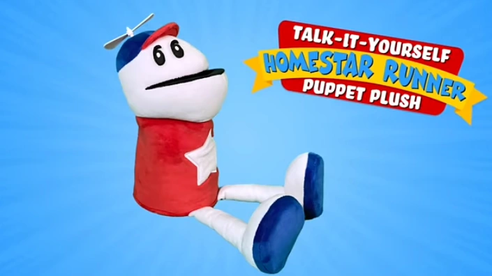 I think my dad might be getting me a Homestar Runner puppet plush for ...