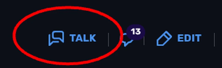 Small Update: Talk Button | Fandom