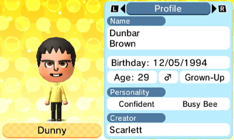 My main story team's Tomodachi Life profiles | Fandom