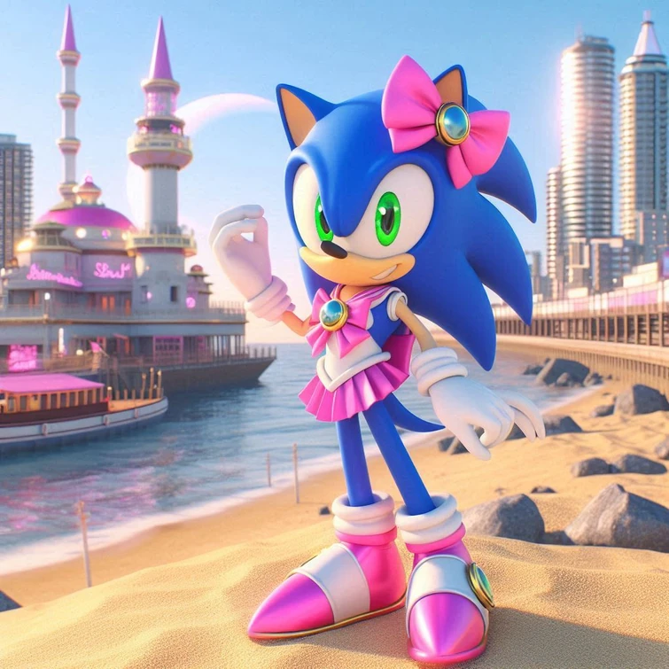 Sonic has many transformations, what if he had this one as well? | Fandom