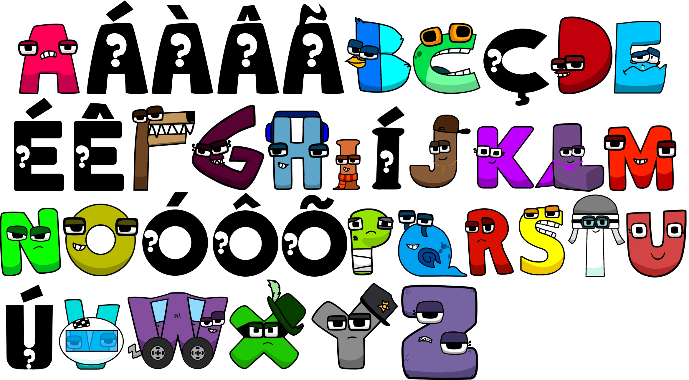 My Reloaded Brazilian Alphabet is Done | Fandom