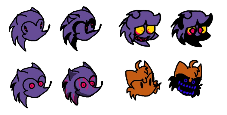 Wooooo! The Sonic.EXE icon redraw is finally here! :D | Fandom