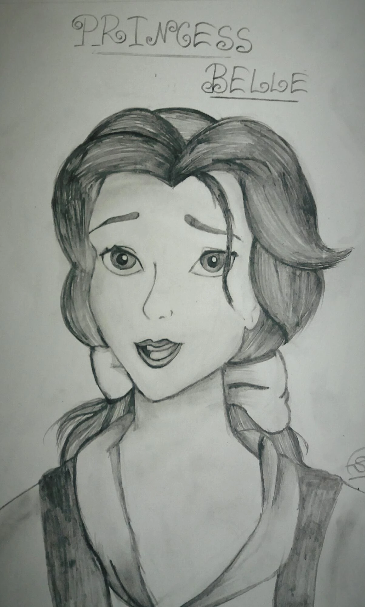MY DRAWING : Princess Belle | Fandom