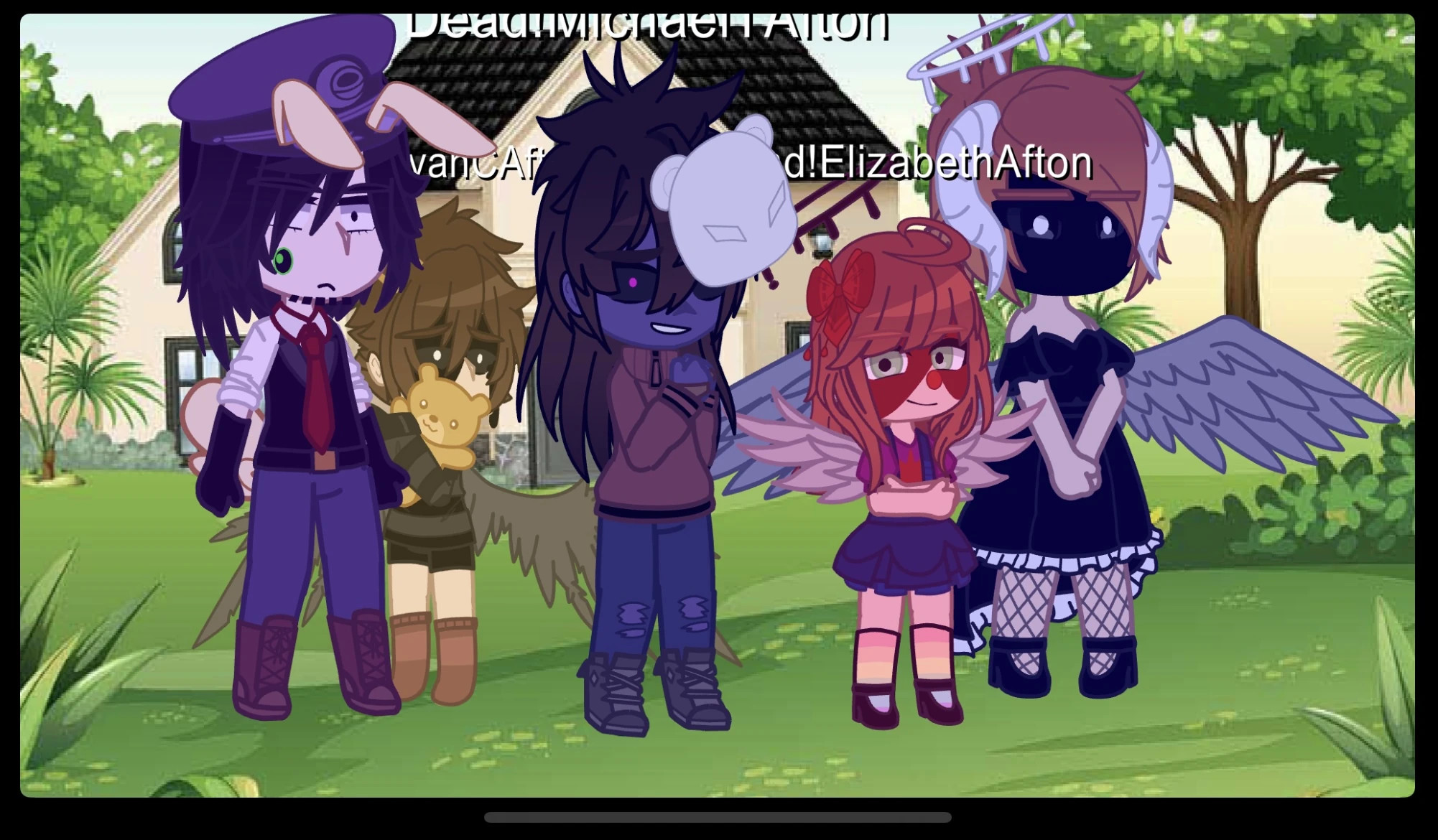 My dead afton designs. Tw: Elizabeth has blood on her face and stomach ...