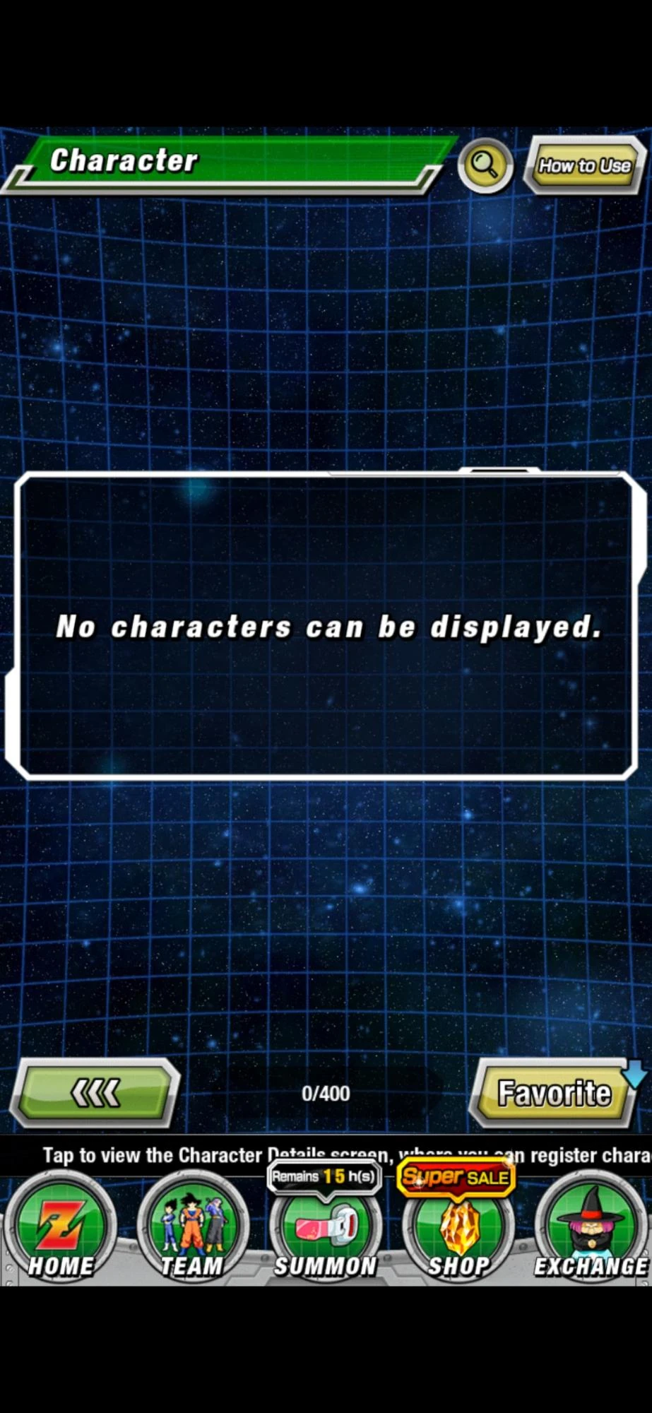 Can anyone tell me why no characters are displayed I am worried after I ...