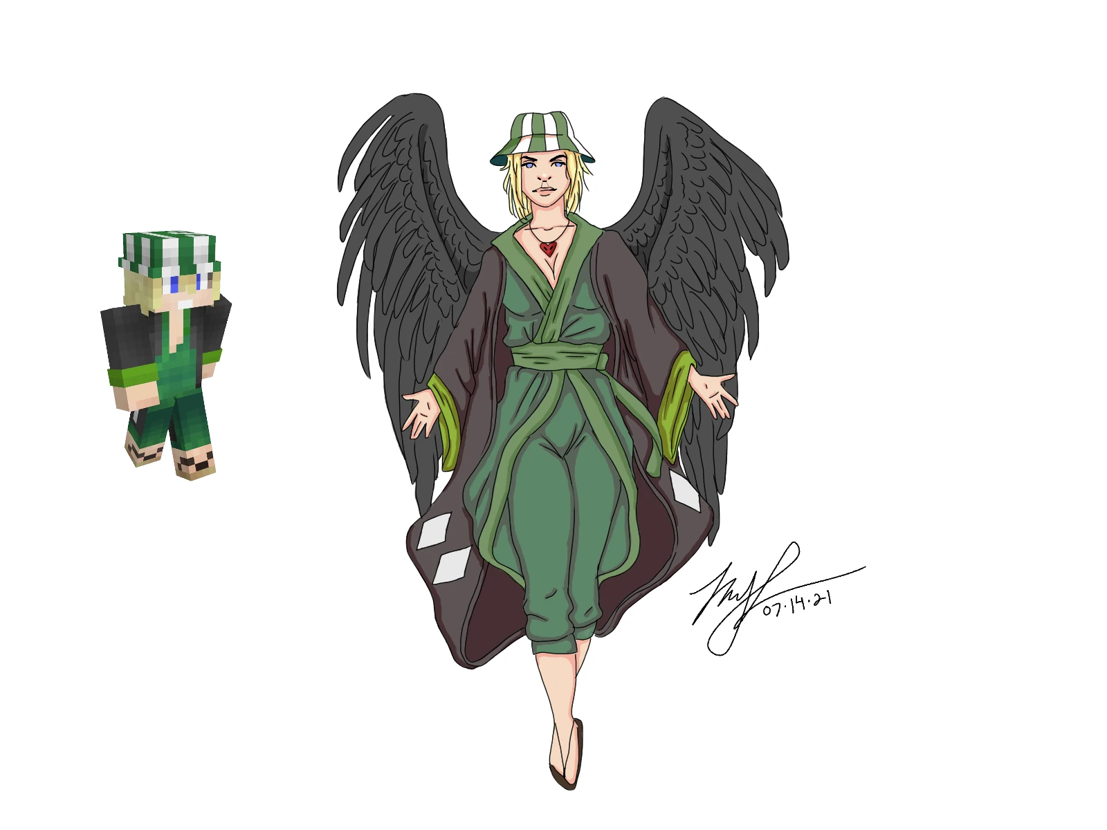 Some Philza genderbent fanart I made | Fandom