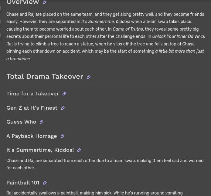 New interactions page!! | Fandom