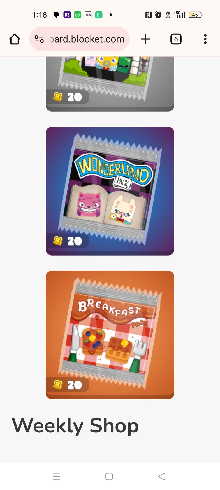 Everyone,did you notice something? Blooket Weekly Shop's missing! | Fandom