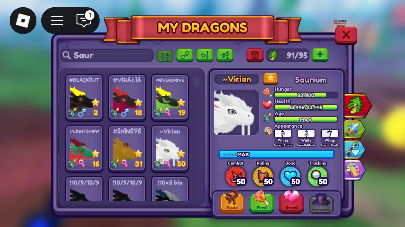 t/s my saur collection