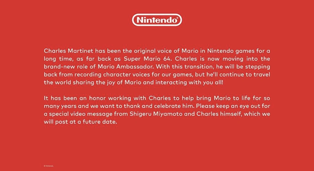 Well goodbye Charles Martinet😭 | Fandom