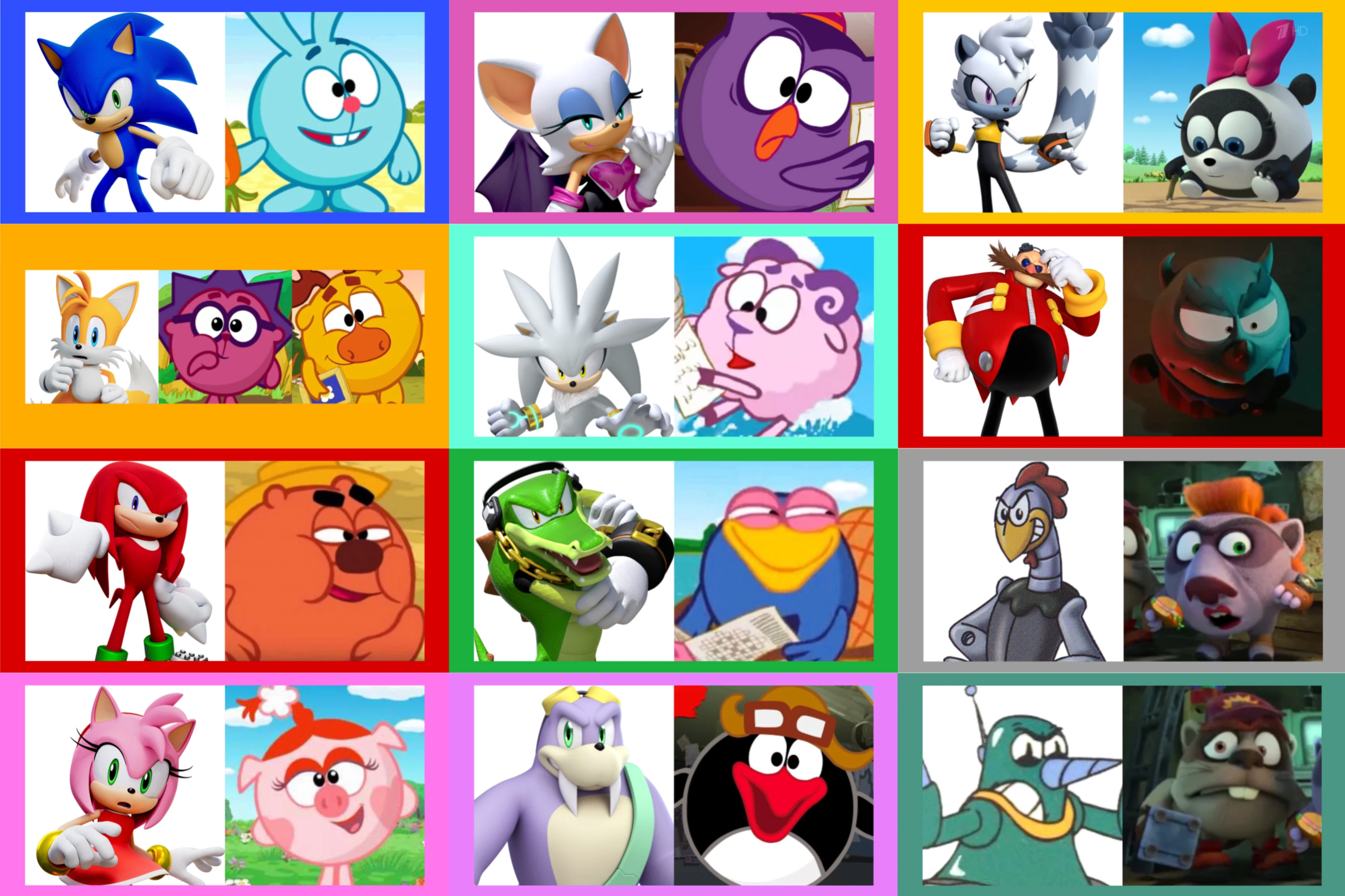 Sonic characters as KikoRiki characters | Fandom