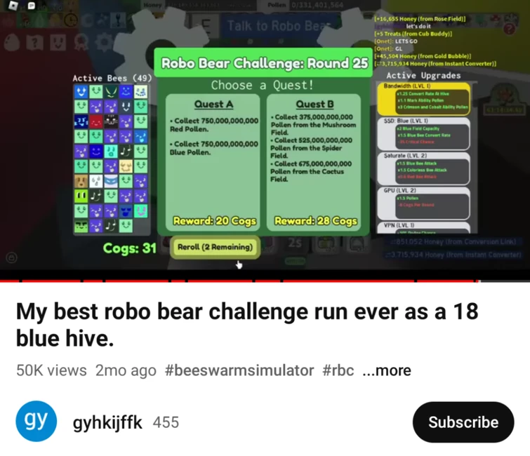 reaching robo challenge round 24 as blue 😎😎😎 | Fandom