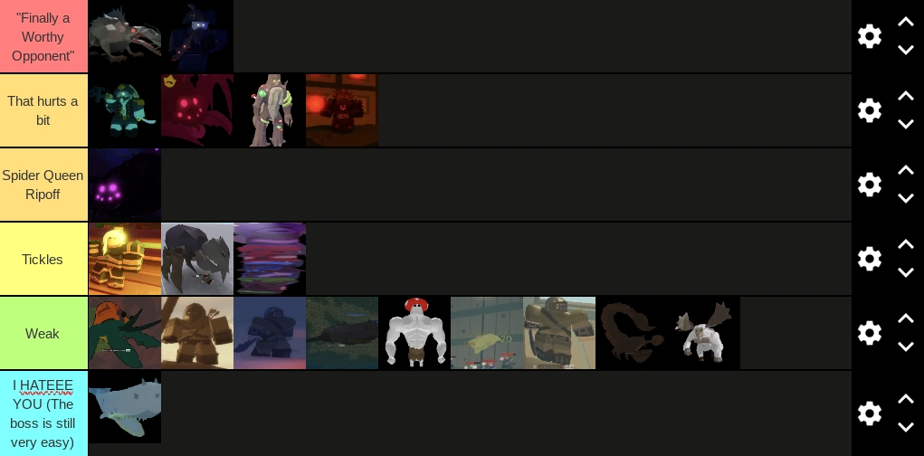 Vesteria Boss Tierlist | Fandom