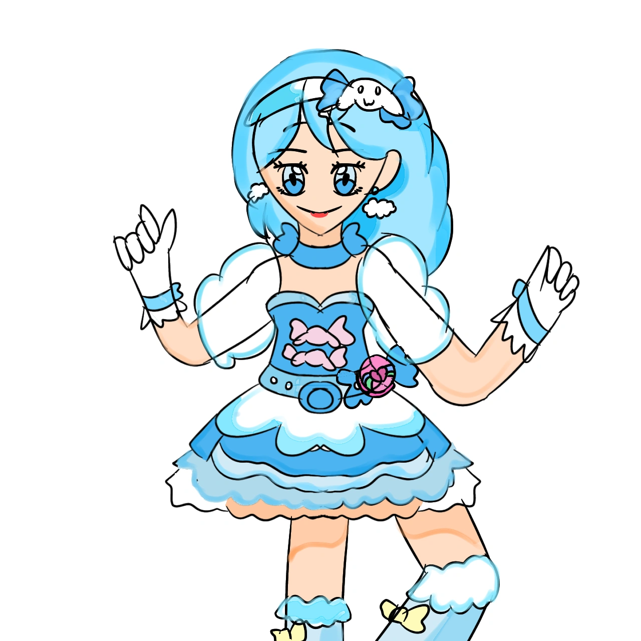 Anyway I make cure Cinamonroll Sanrio Pretty Cure | Fandom