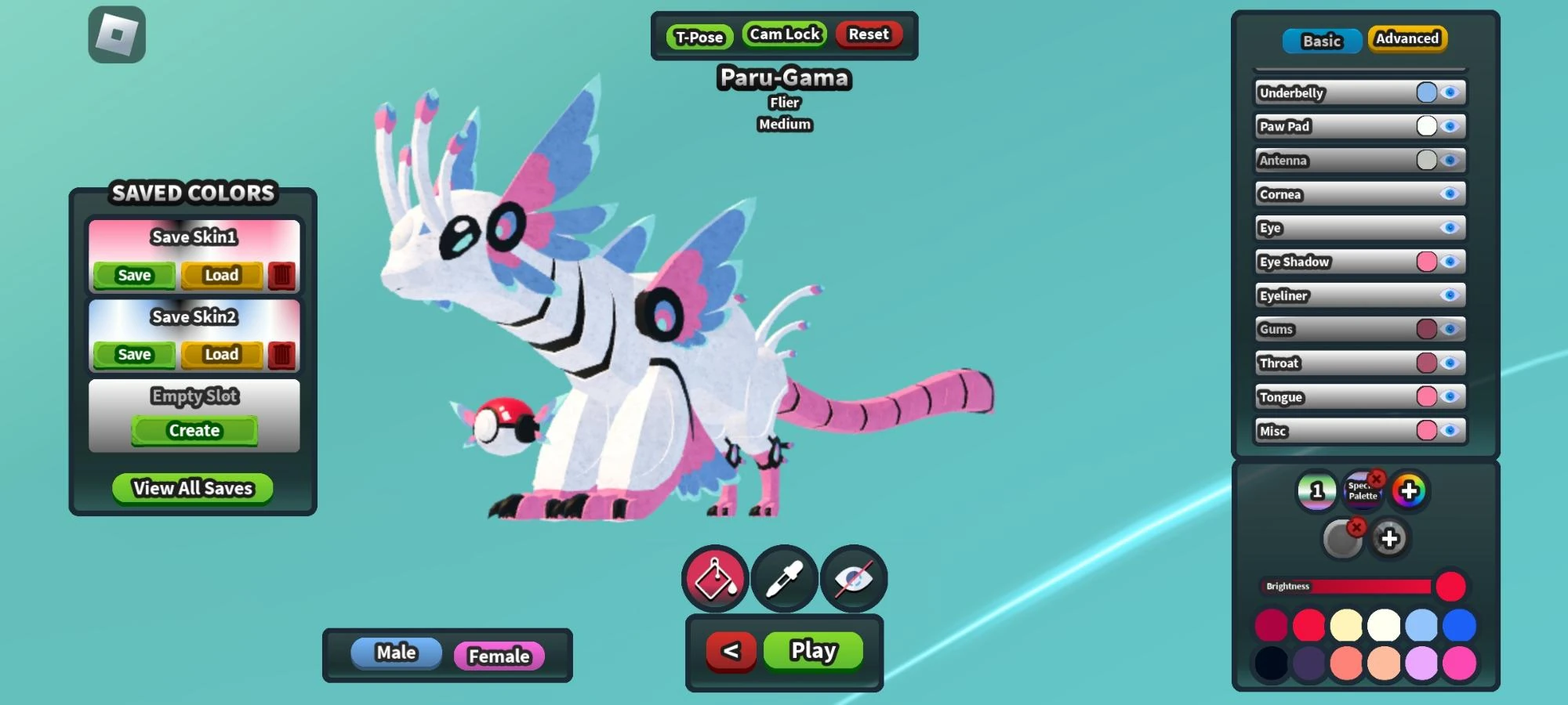 Paru-gama Sylveon and shiny sylveon skin | Fandom