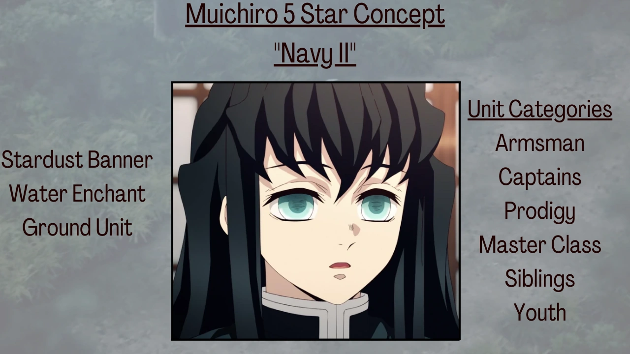 Muichiro 5/6 Star Concept | Fandom