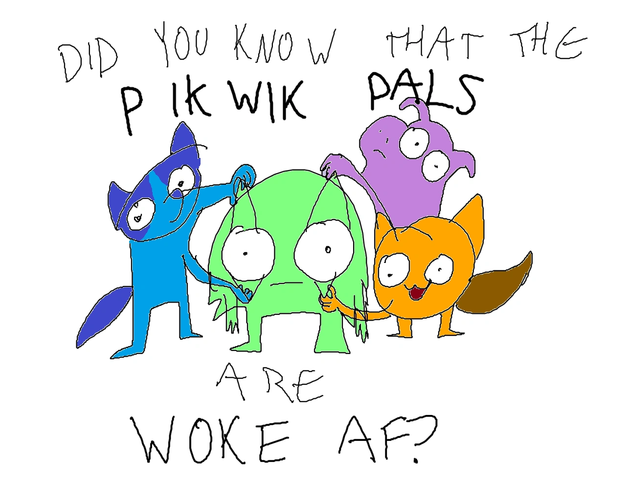 My attempt at putting color into a pikwikpack.tumblr.com panel | Fandom