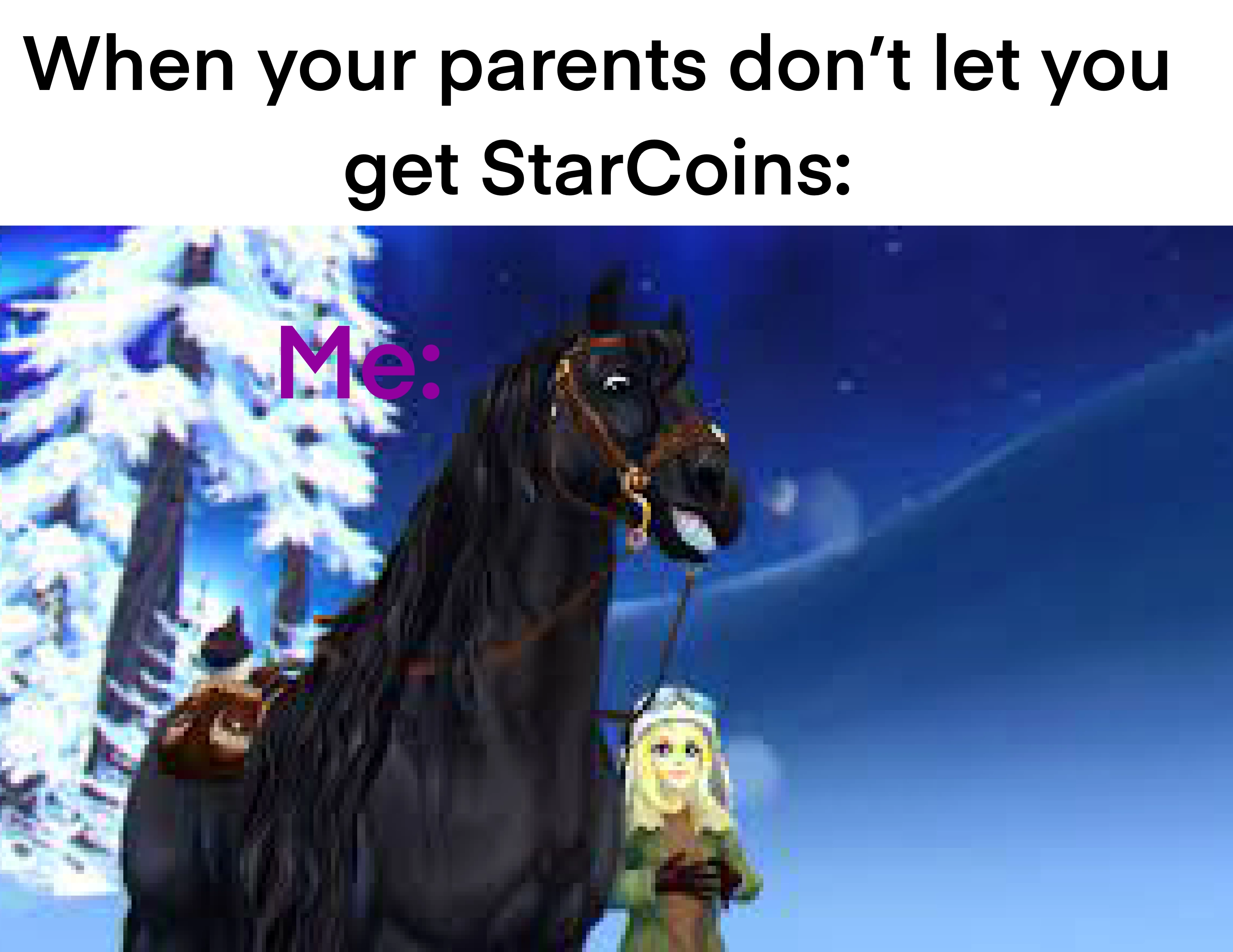 Star Stable Meme! + More Paint horse art! | Fandom