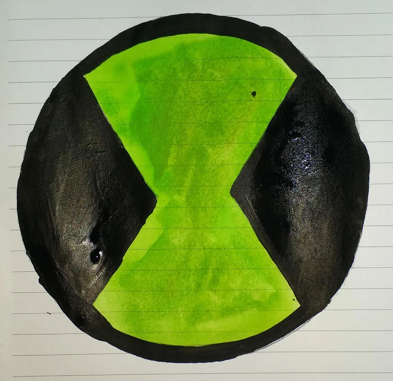 I draw the Omnitrix Symbol from Ben 10 | Fandom