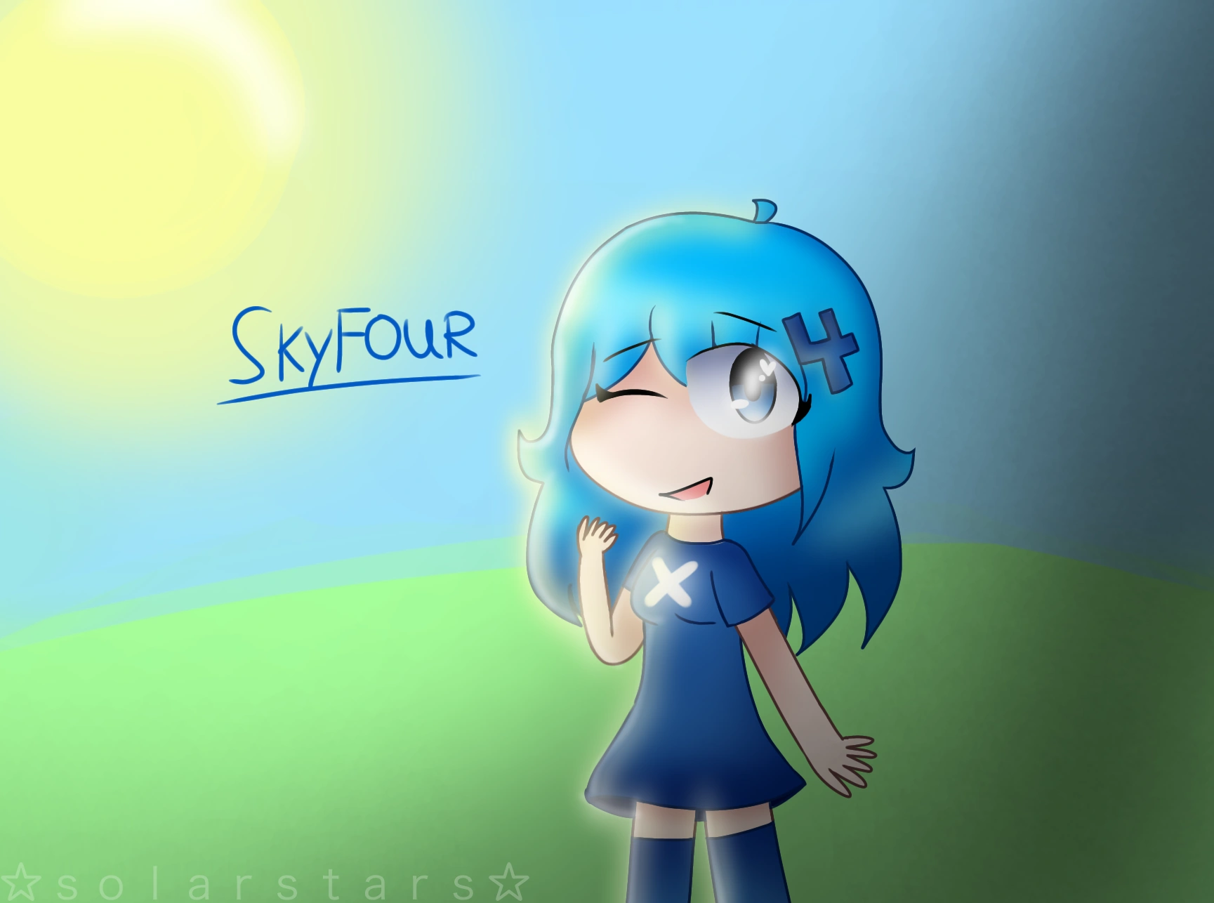 Part 6 of yassifying someones sky (aka fanart) | Fandom