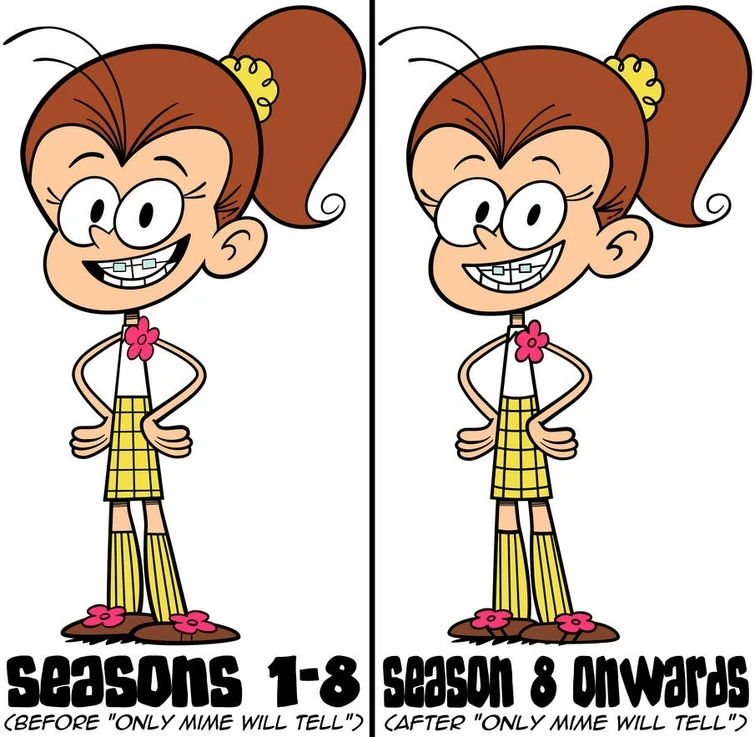 Has anyone noticed Luan looks a bit different in Season 8 of The Loud ...