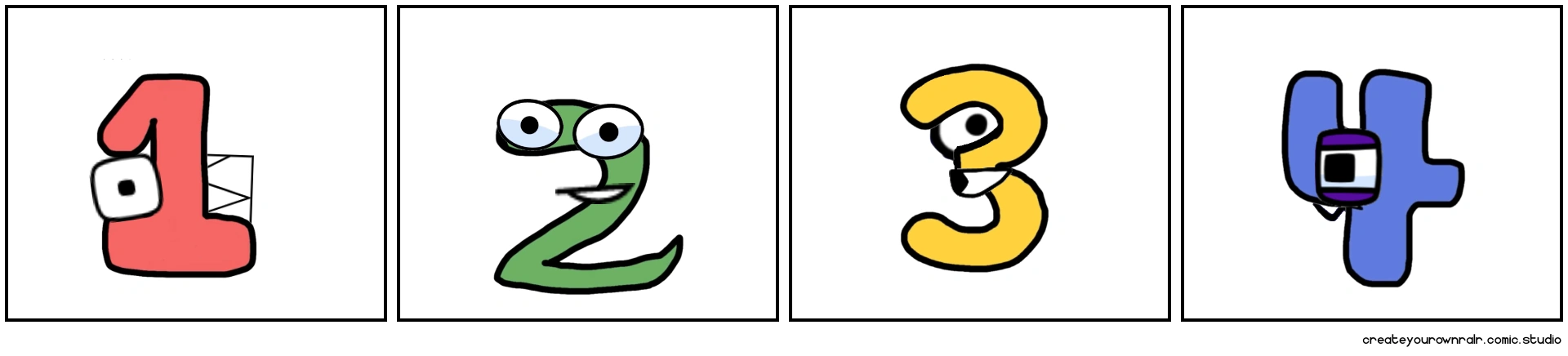 number lore 1-4 swaped | Fandom